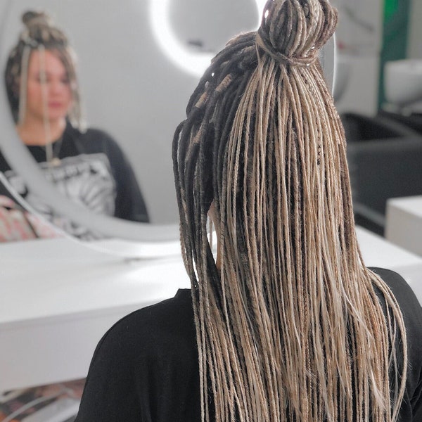 Dark Brown Dreads - Etsy