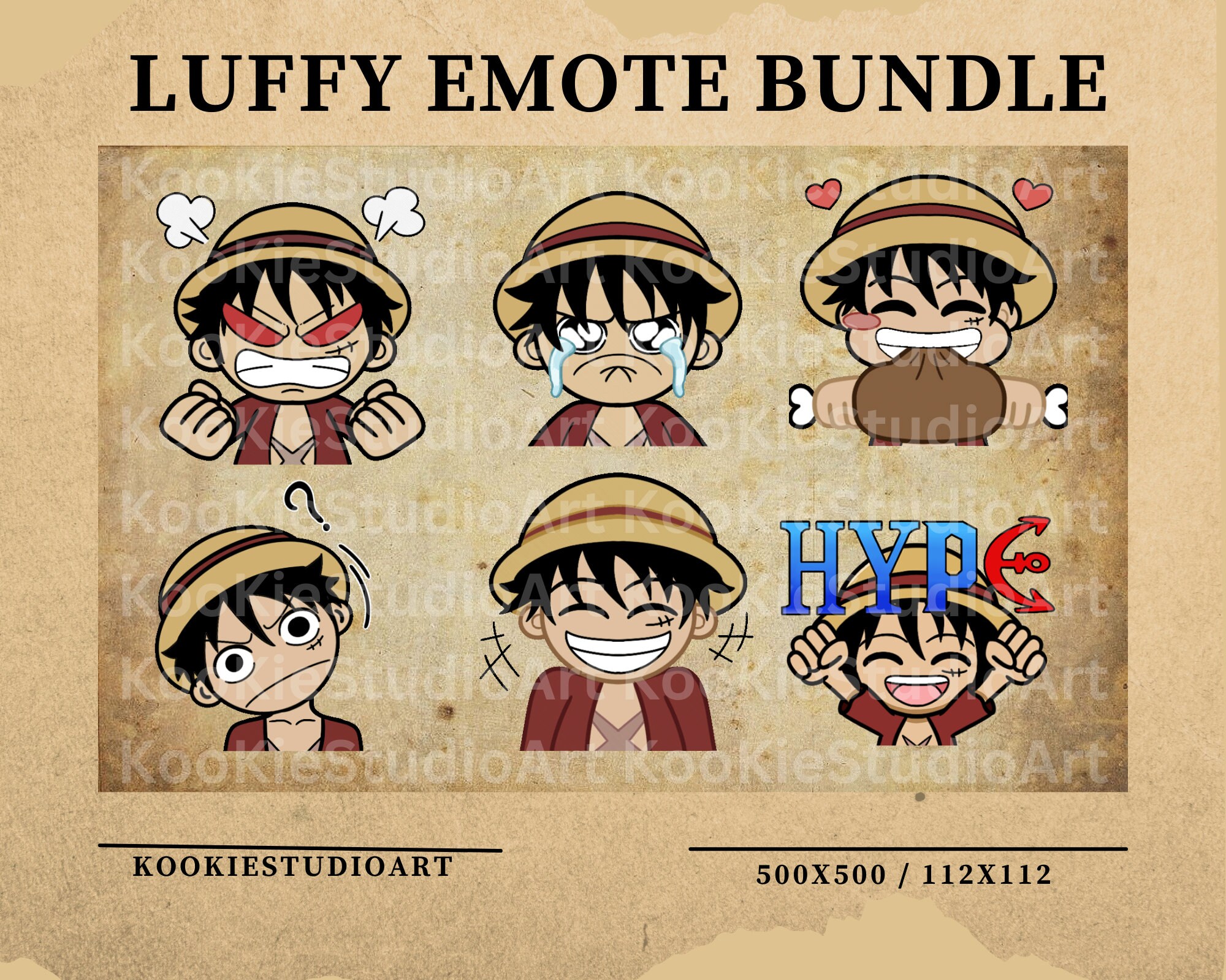 Emote Bundle, Cute/kawaii Chibi Animated/png Emote - Etsy