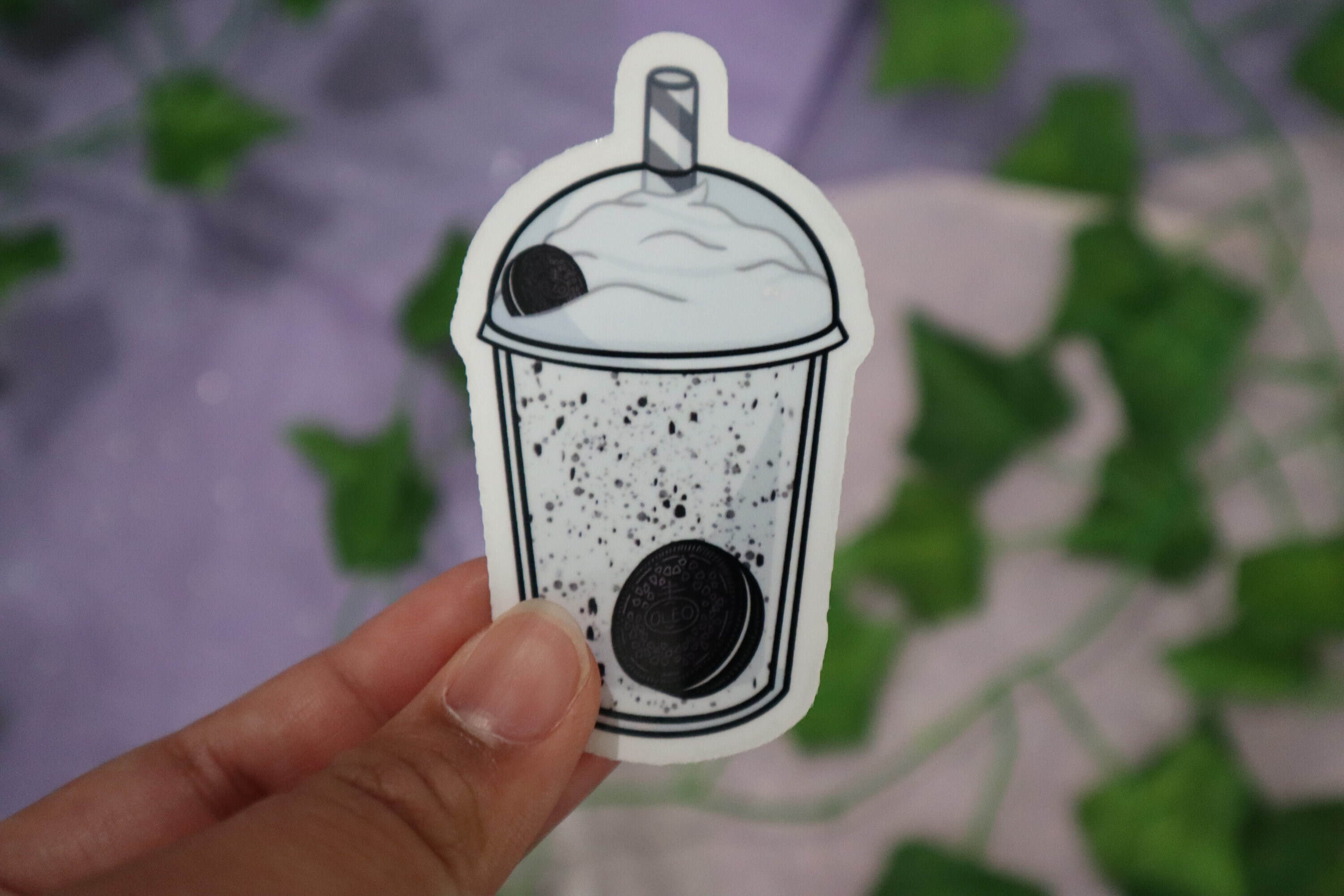 Oreo Frappuccino Sticker Cute Sticker - Etsy