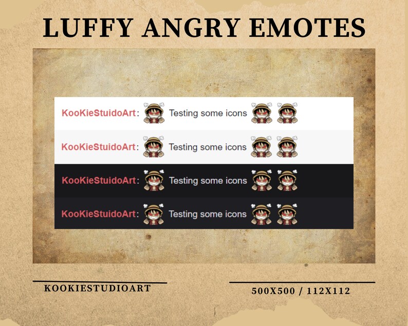 Angry Emote, Cute/kawaii Chibi Animated Emote - Etsy