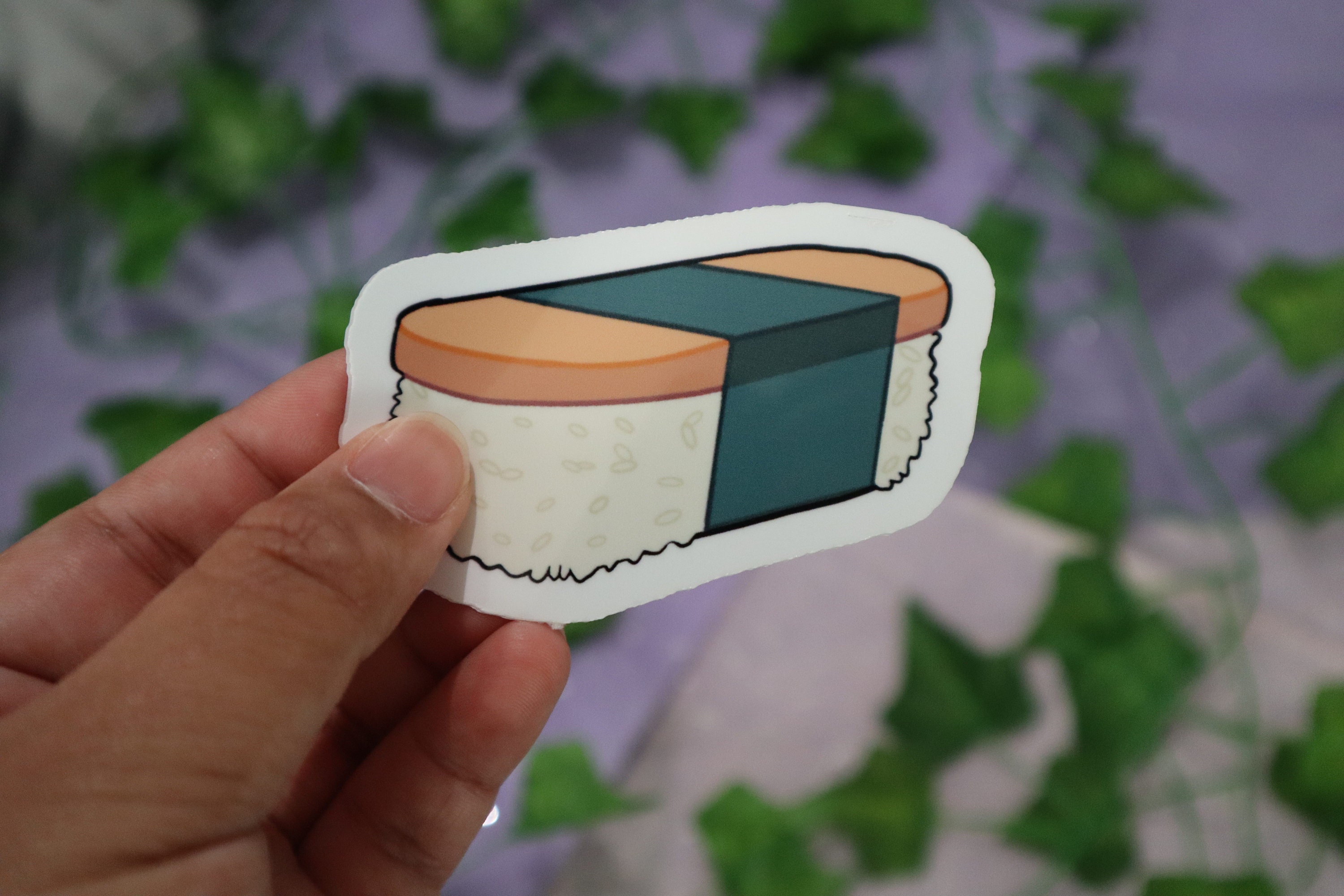 Spam Musubi Sticker, Cute Musubi - Etsy