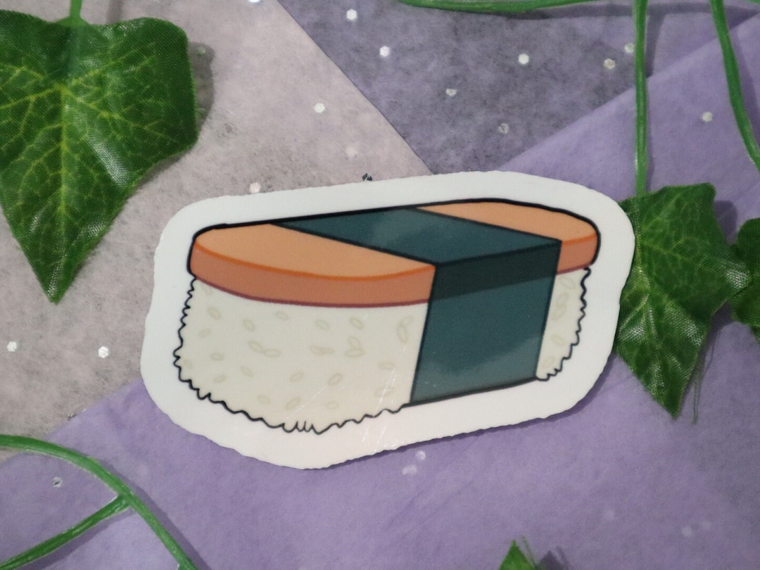 Spam Musubi Sticker, Cute Musubi - Etsy