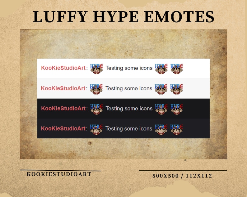 Hype Love Emote, Cute/kawaii Chibi Emote - Etsy
