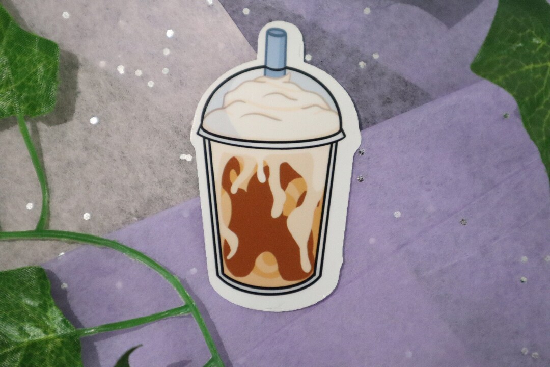 Frappuccino Sticker, Cute Coffee Sticker - Etsy