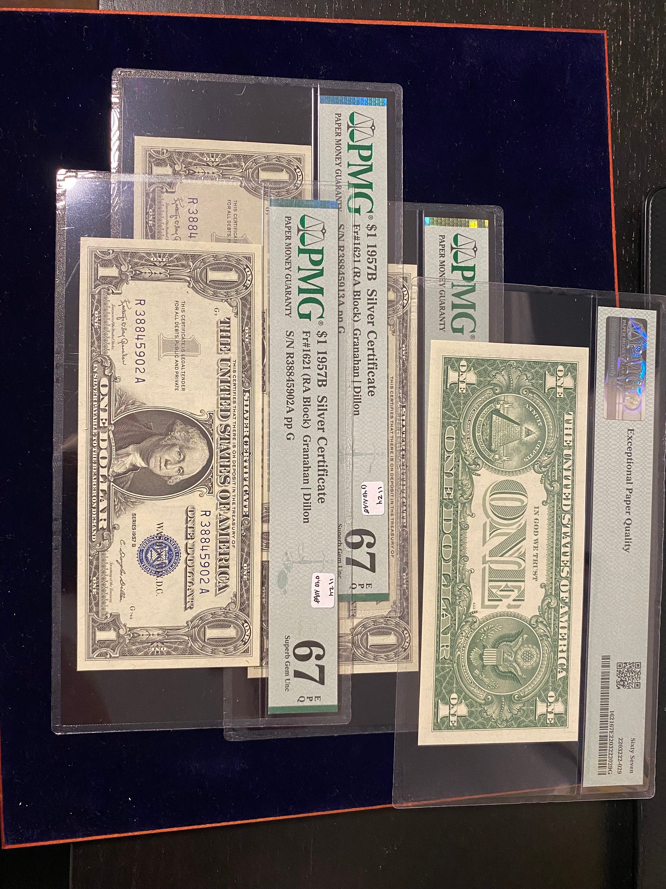 1957 B Silver Certificate PMG GRADE 67 EPQ - Etsy
