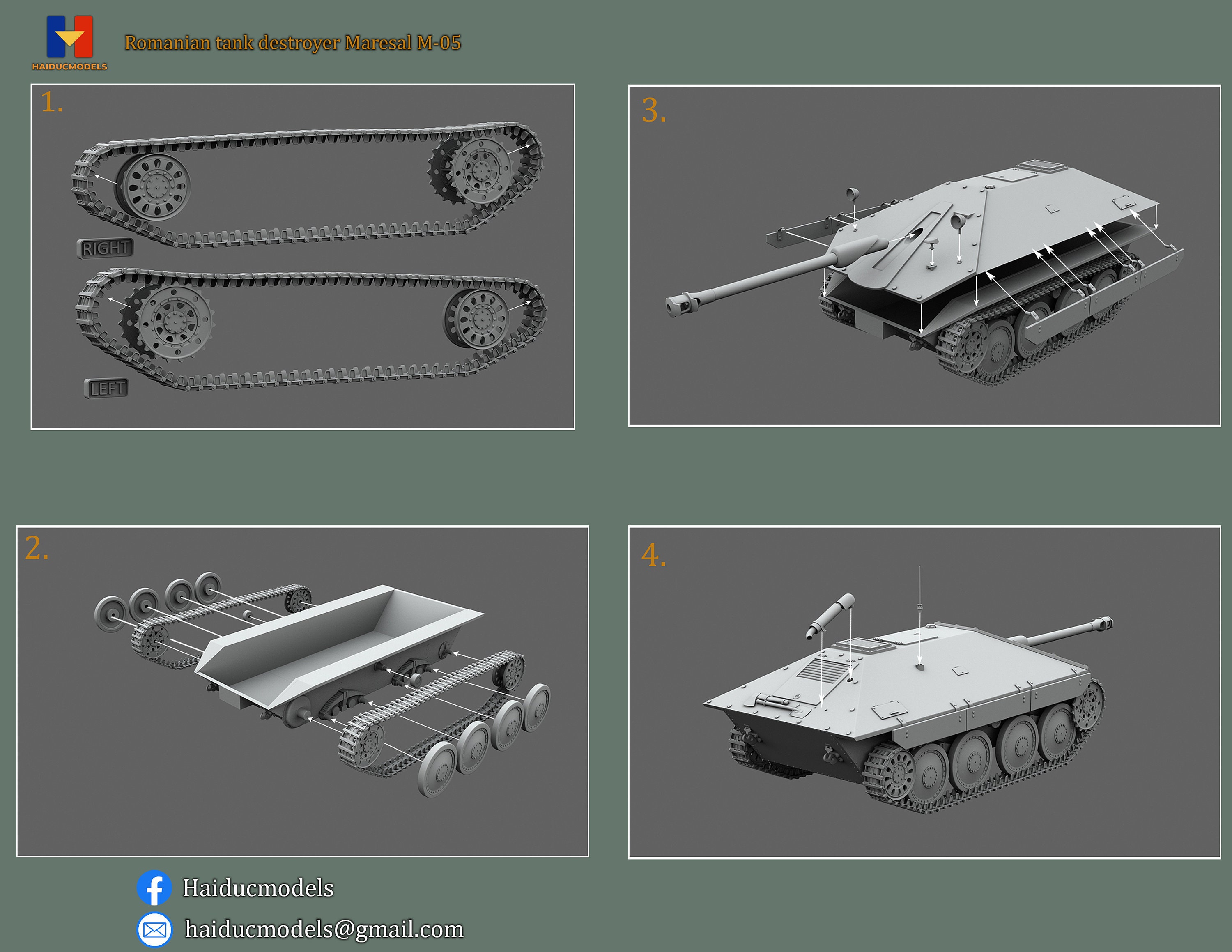 Maresal M05 3D Print Scale Model STL - Etsy