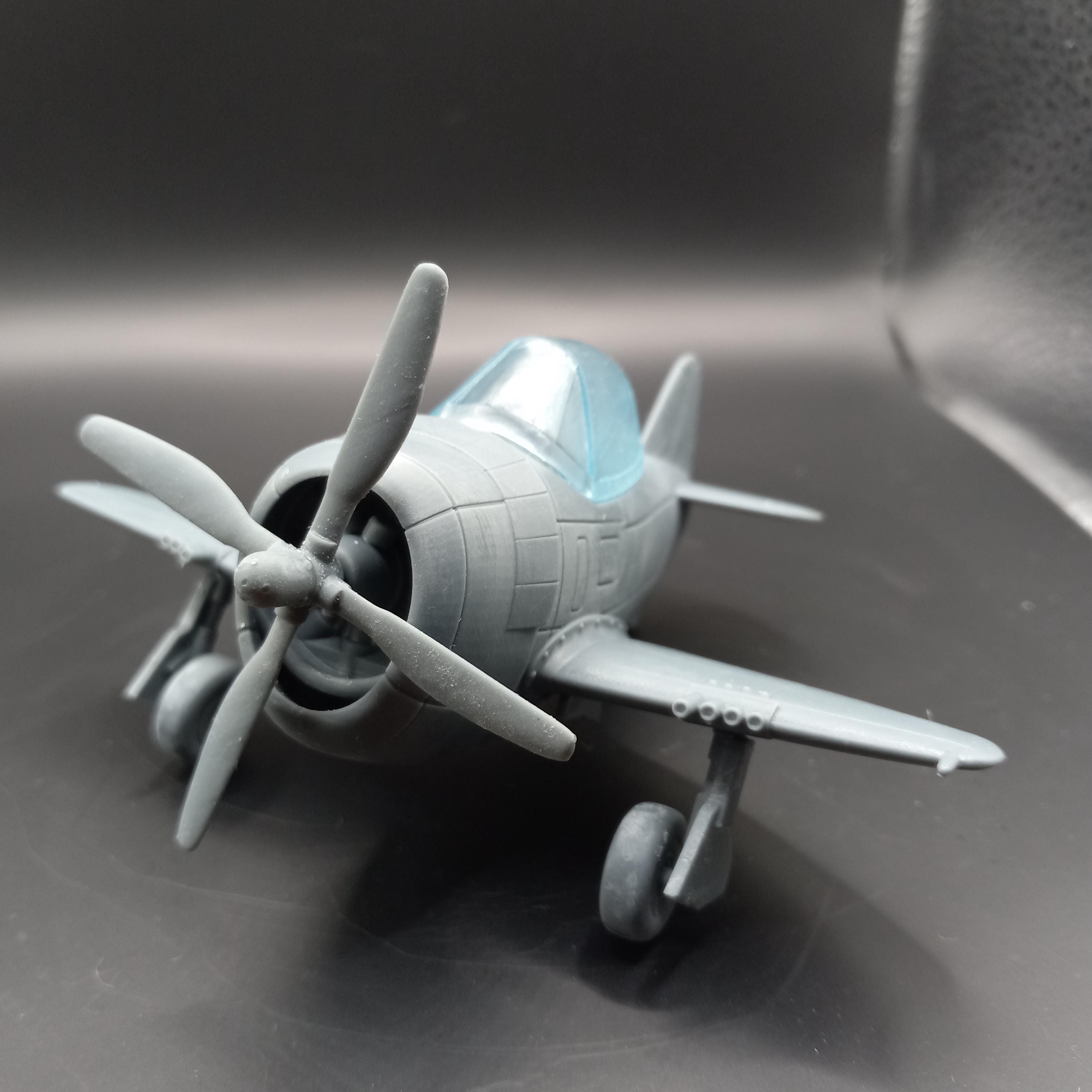 P-47 Thunderbolt Egg Plane 3D Print Model STL - Etsy