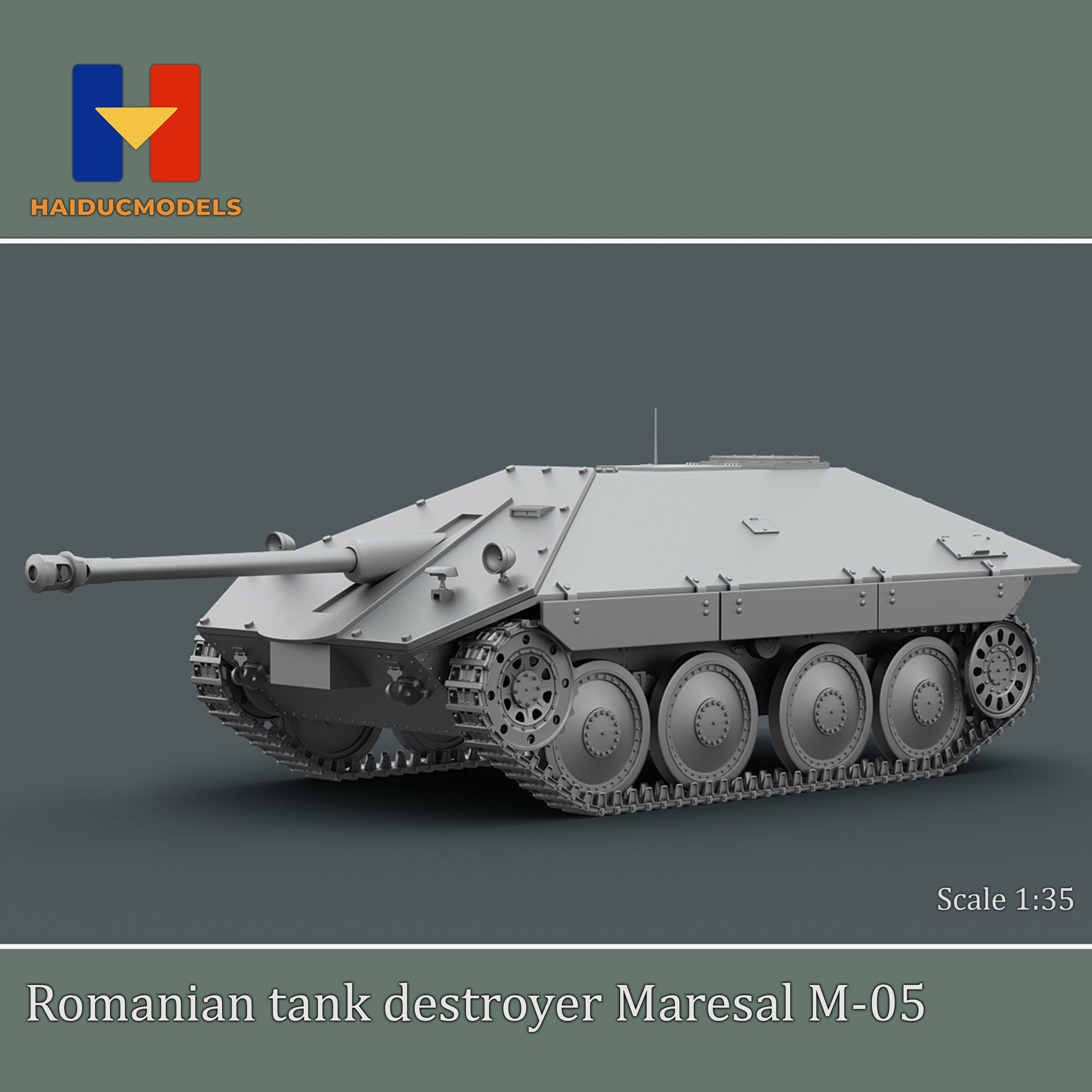Maresal M05 3D Print Scale Model STL - Etsy