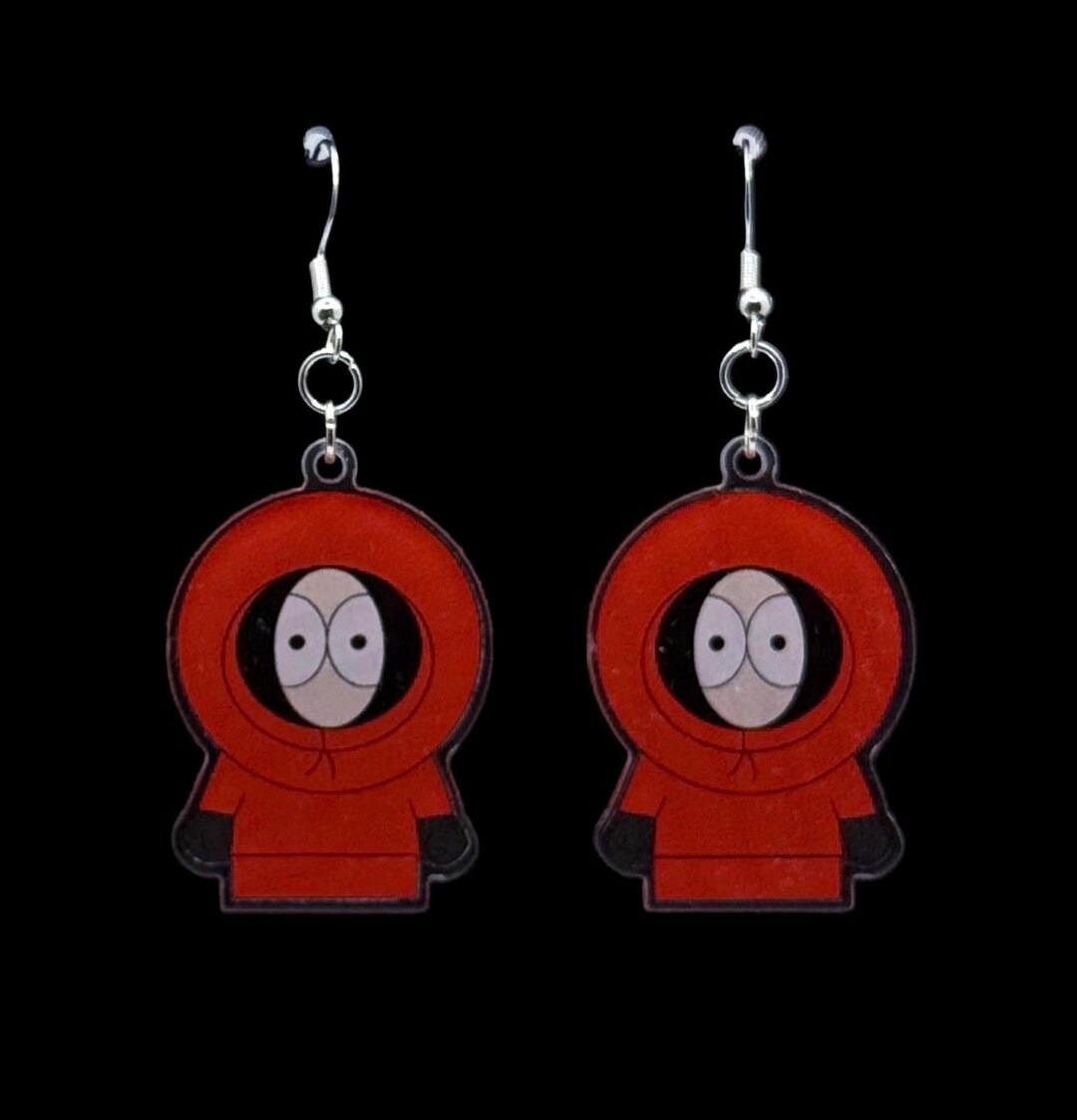 Cartoon Character Earrings: Pop Culture Inspired, Silver Hooks - Etsy