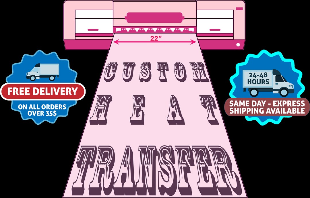 Transfer Ready Press, Wholesale DTF Print, Bulk DTF Transfer ...