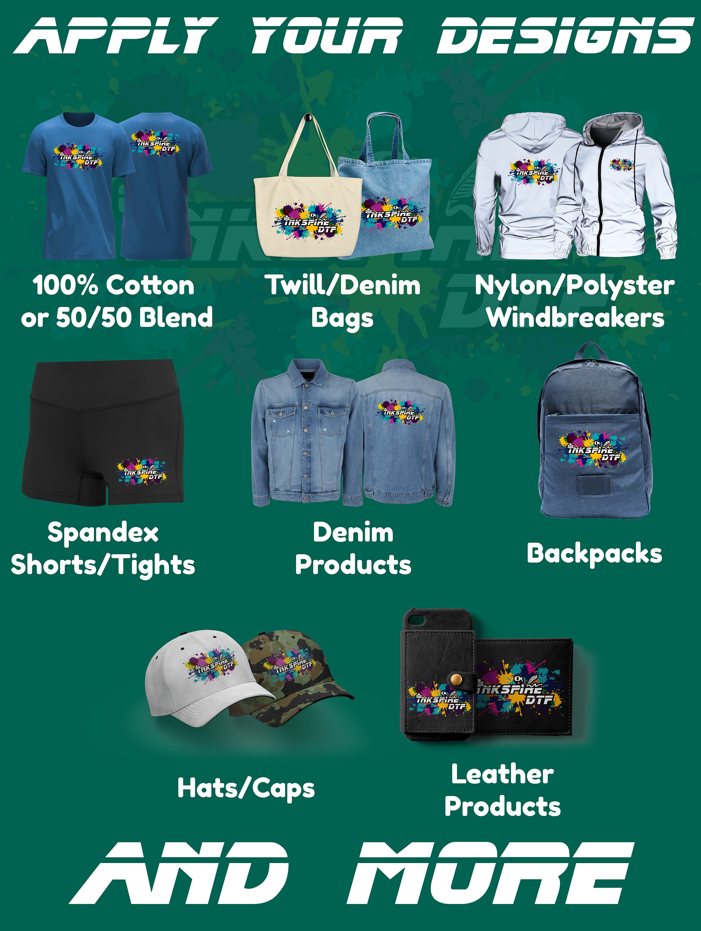 Transfer Ready Press, Wholesale DTF Print, Bulk DTF Transfer ...