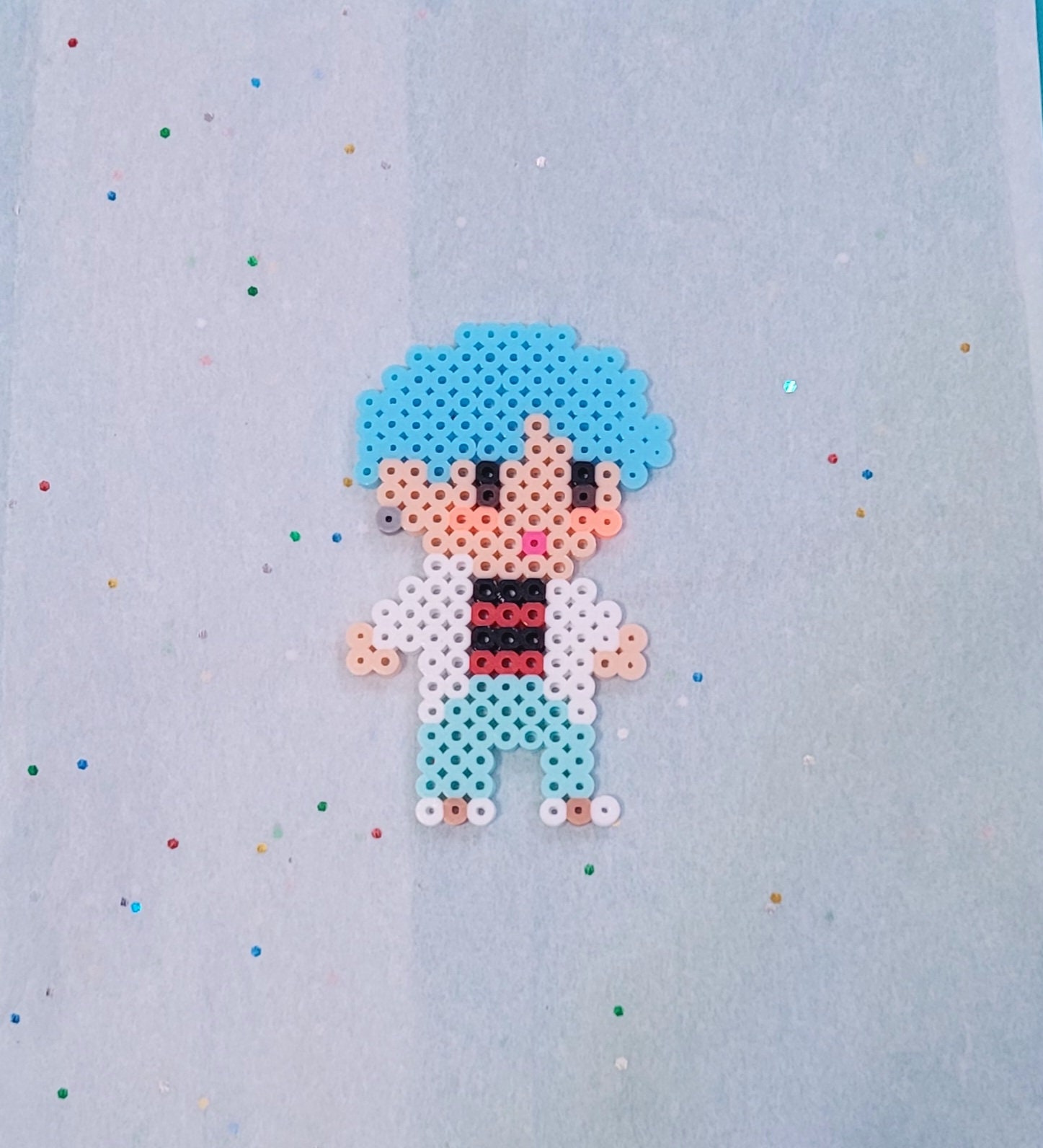BTS Perler Bead Keychains - Pick Your Favorite Character or Purchase ...