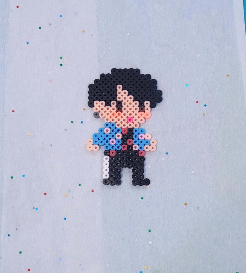 BTS Perler Bead Keychains - Pick Your Favorite Character or Purchase ...