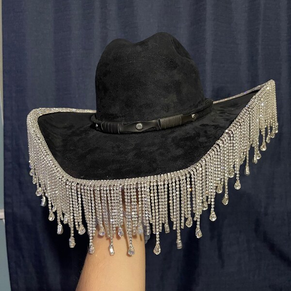 Rhinestone Cowboy Hat - Etsy