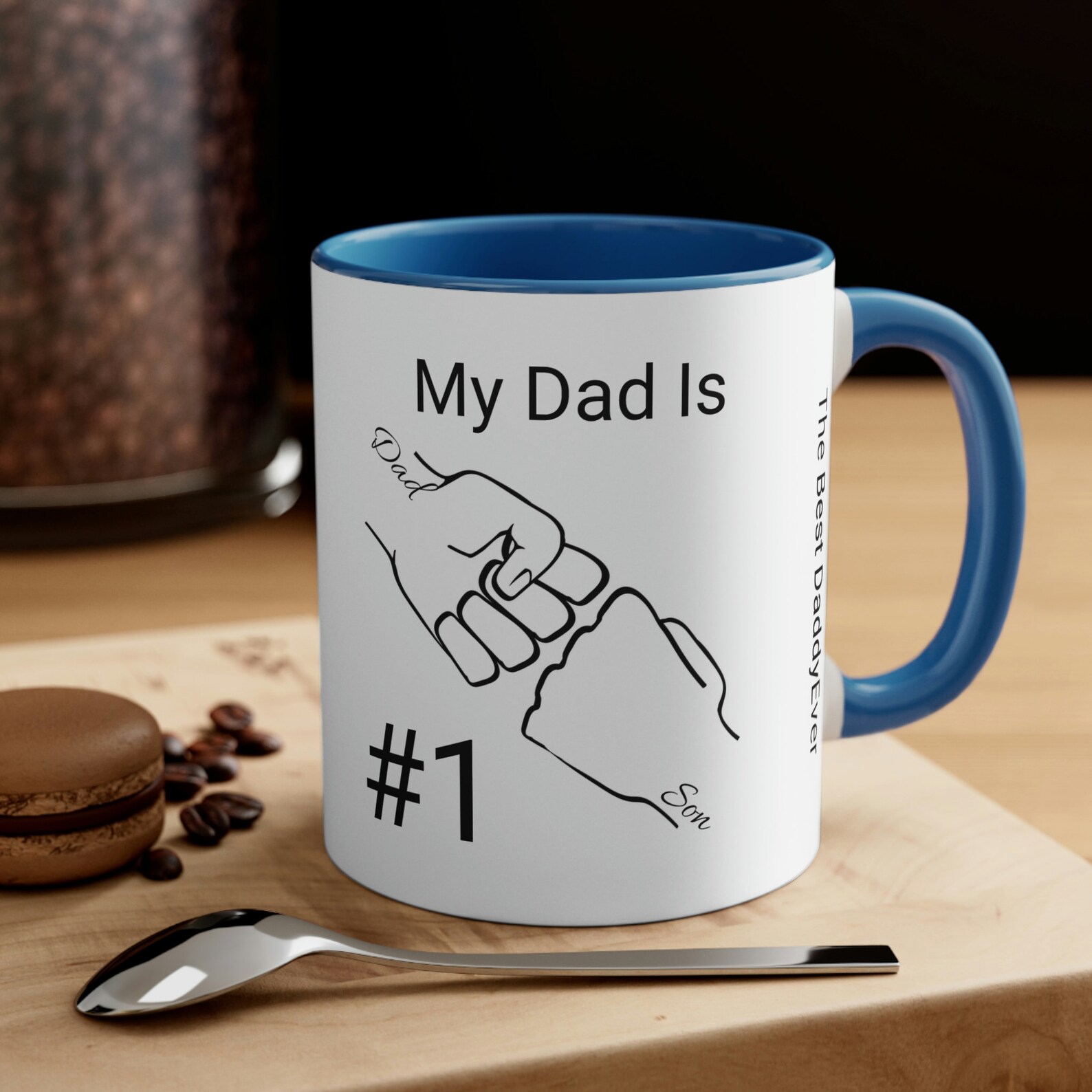 Father's Day Best Daddy Mug 1 Dad - Etsy