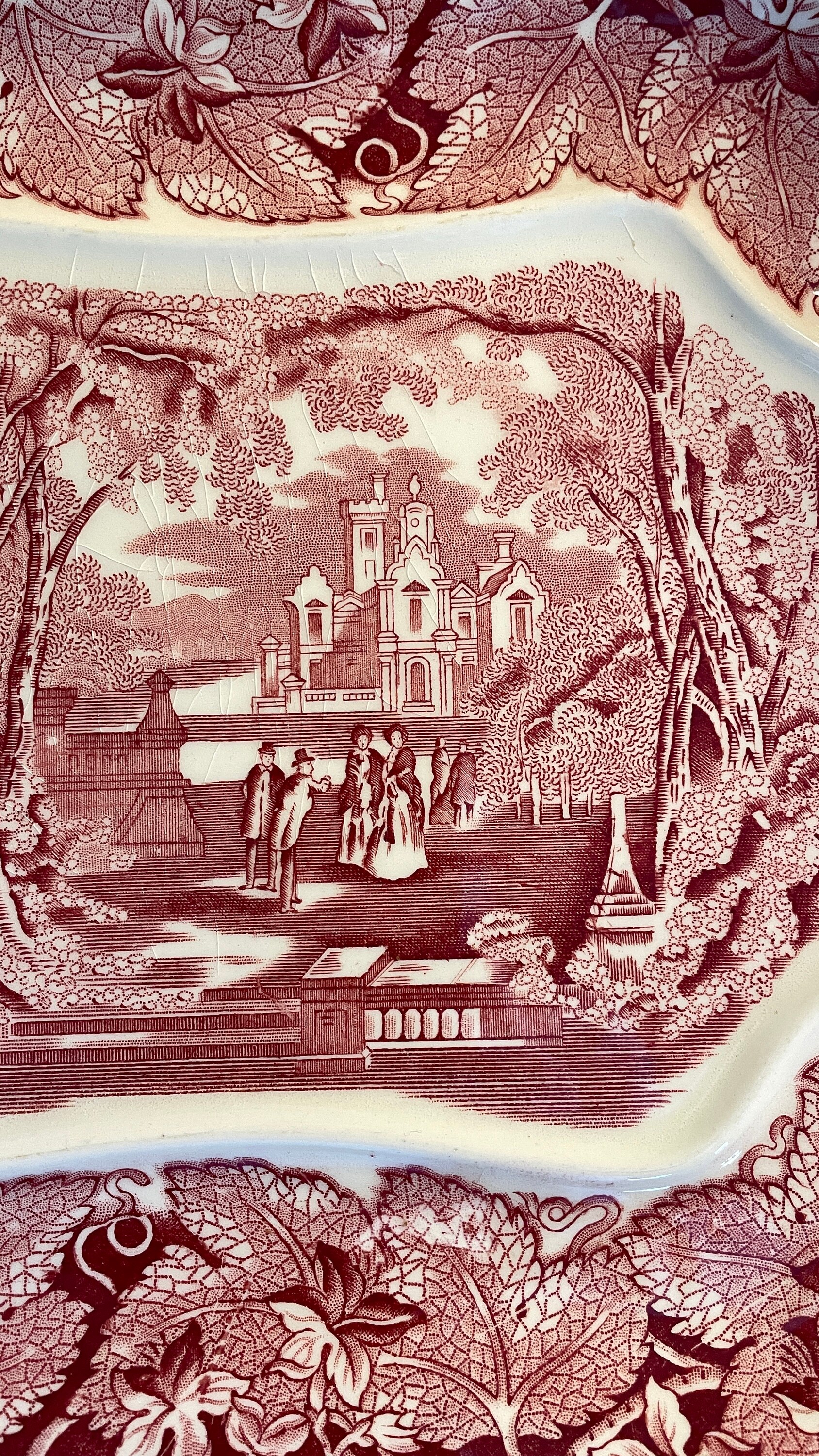 Turkey Platter - Masons Ironstone Centerpiece - Classic Vintage Pattern ...