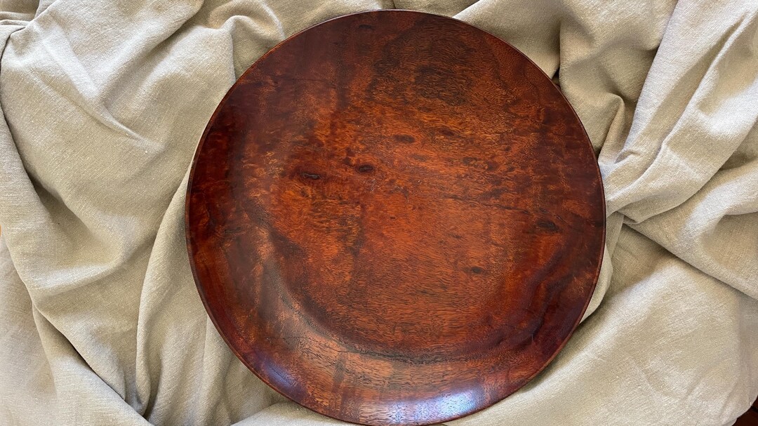 Hand Turned Patagonian Rosewood Bowl - Mark Singer Angico Wood, Brazil ...