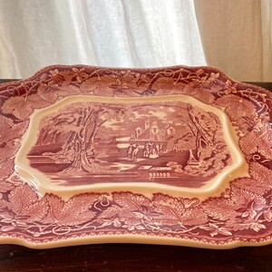 Turkey Platter - Masons Ironstone Centerpiece - Classic Vintage Pattern ...