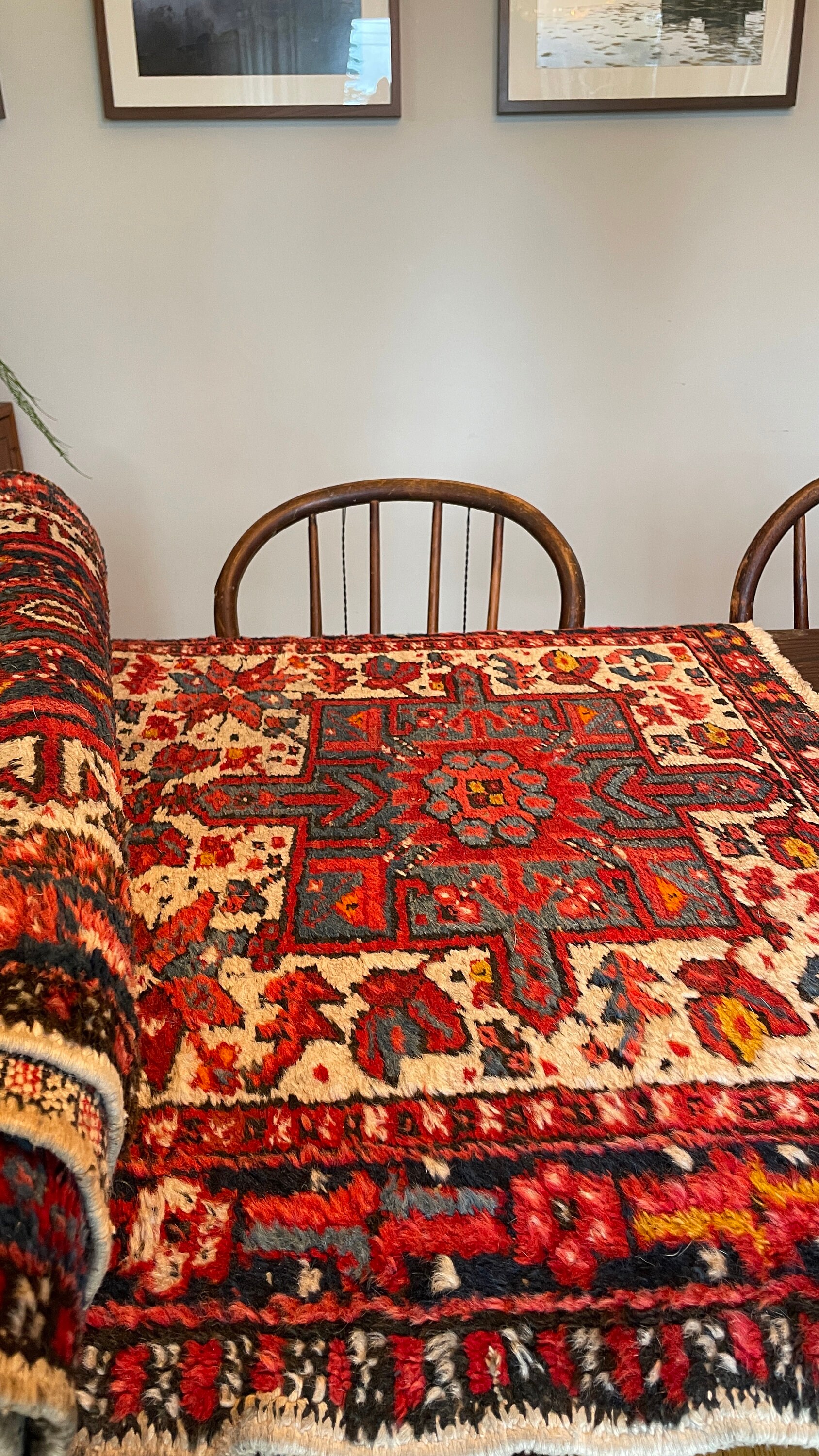 Stunning Heriz Runner - Wool Rug - Etsy