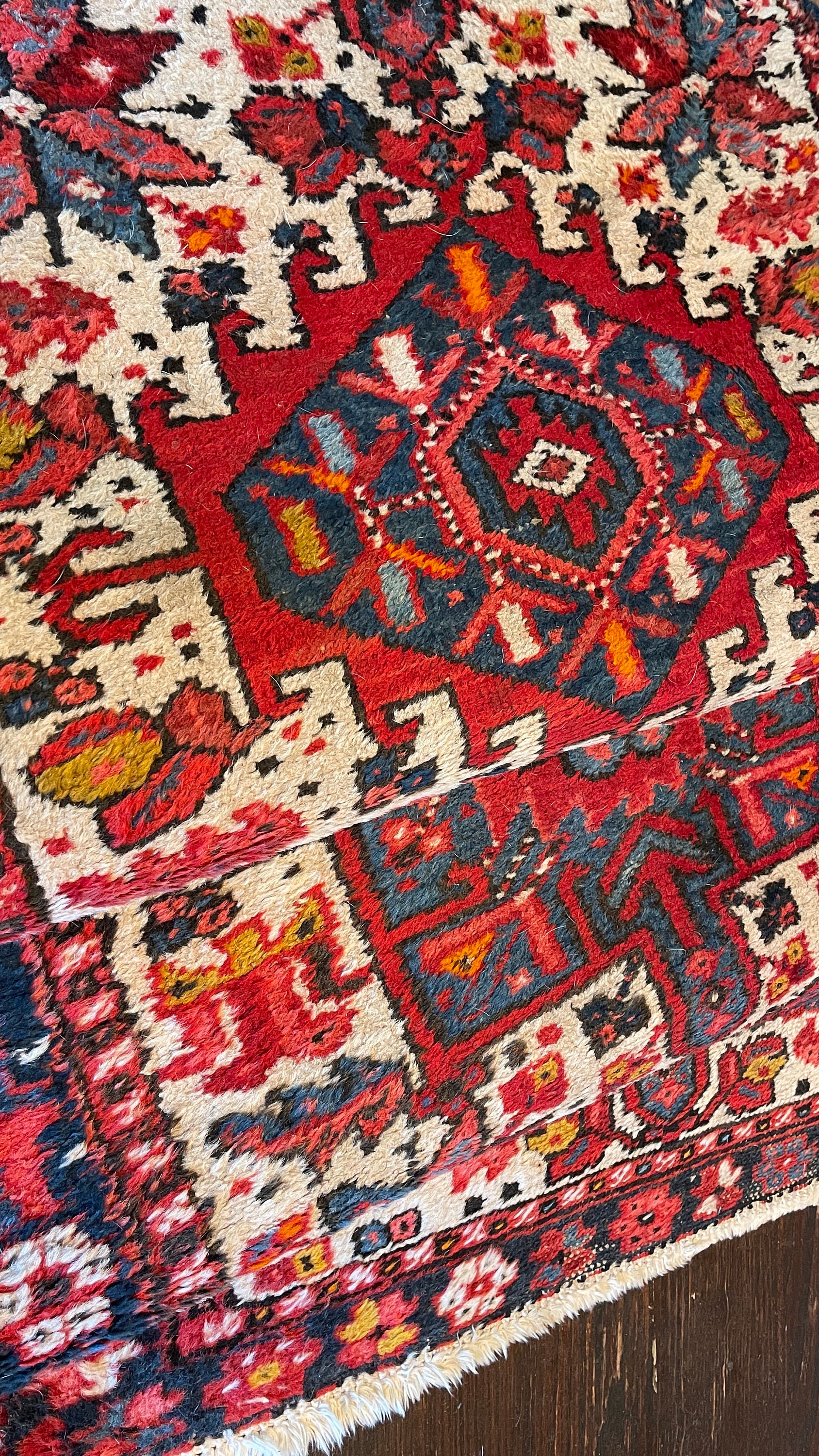 Stunning Heriz Runner - Wool Rug - Etsy