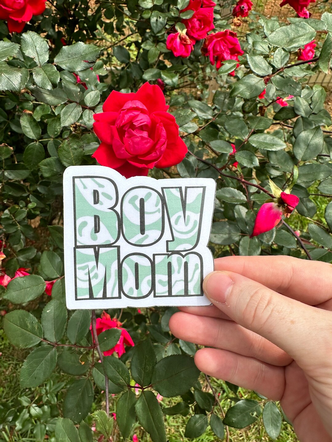 Boy Mom Sticker - Etsy