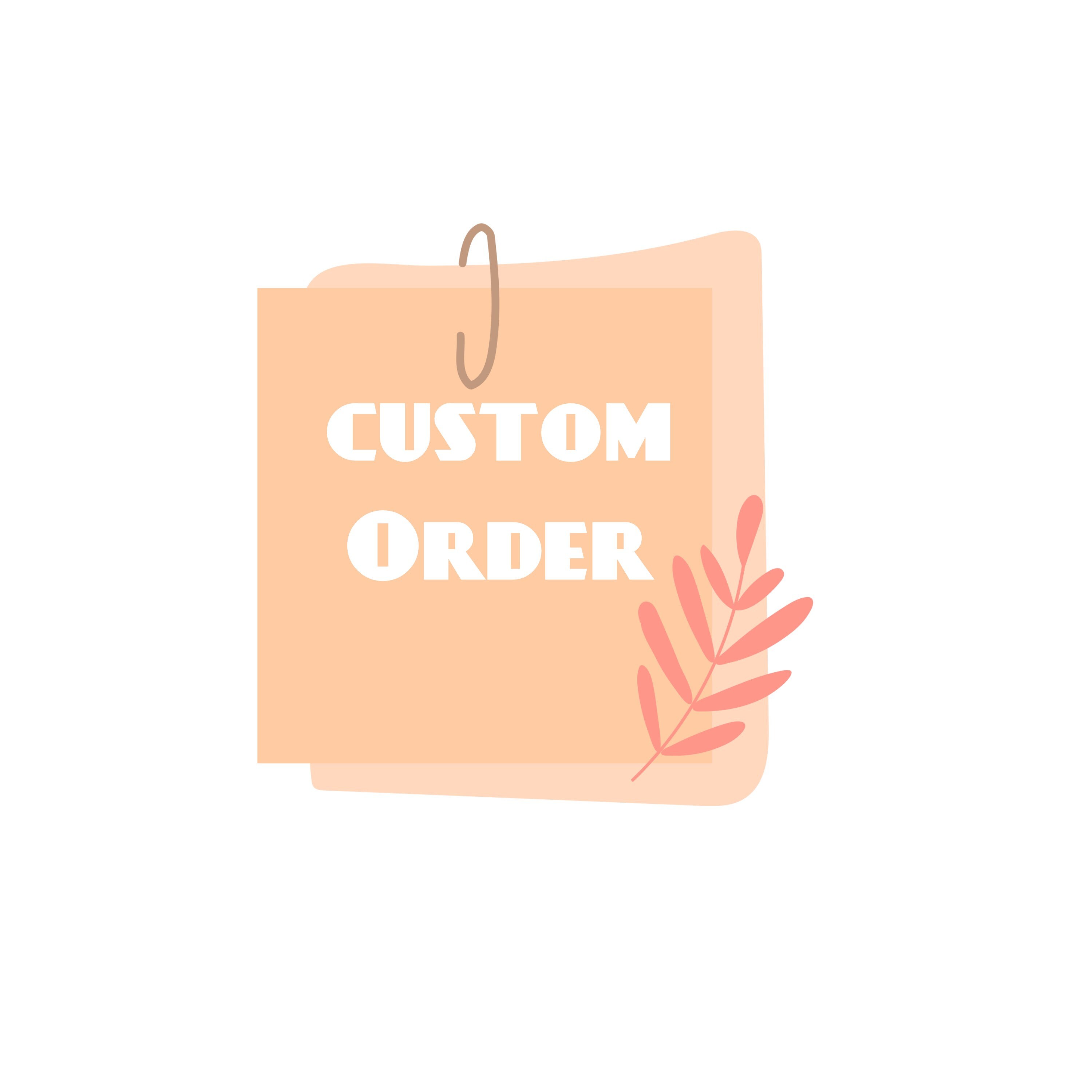 Custom Sticker ORDER - Etsy