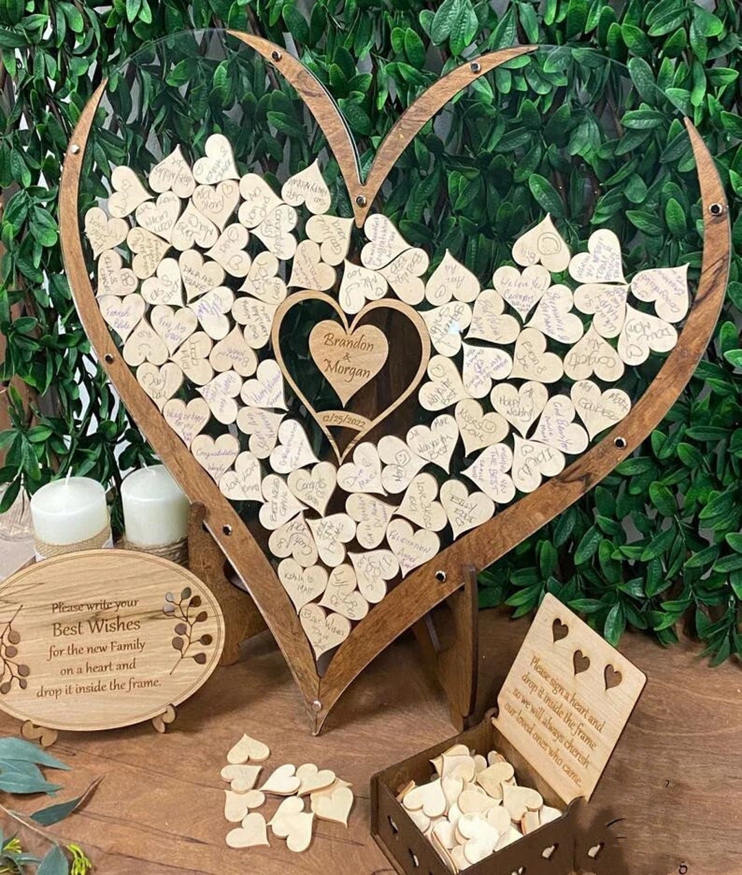 Personalized Wedding Guest Box - Alternative From Bellaamoreau ...