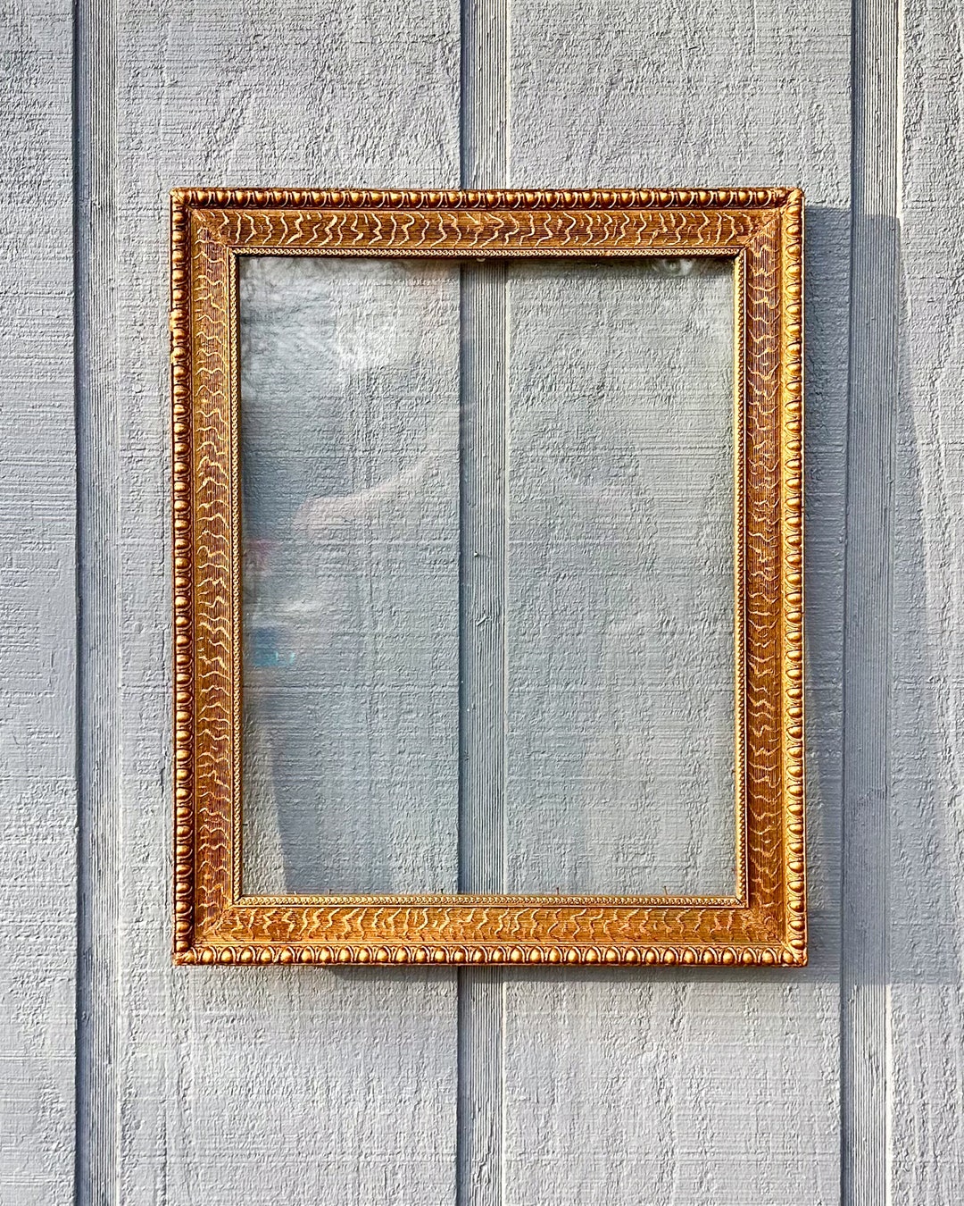 Antique Unique Gold Mirror - Etsy