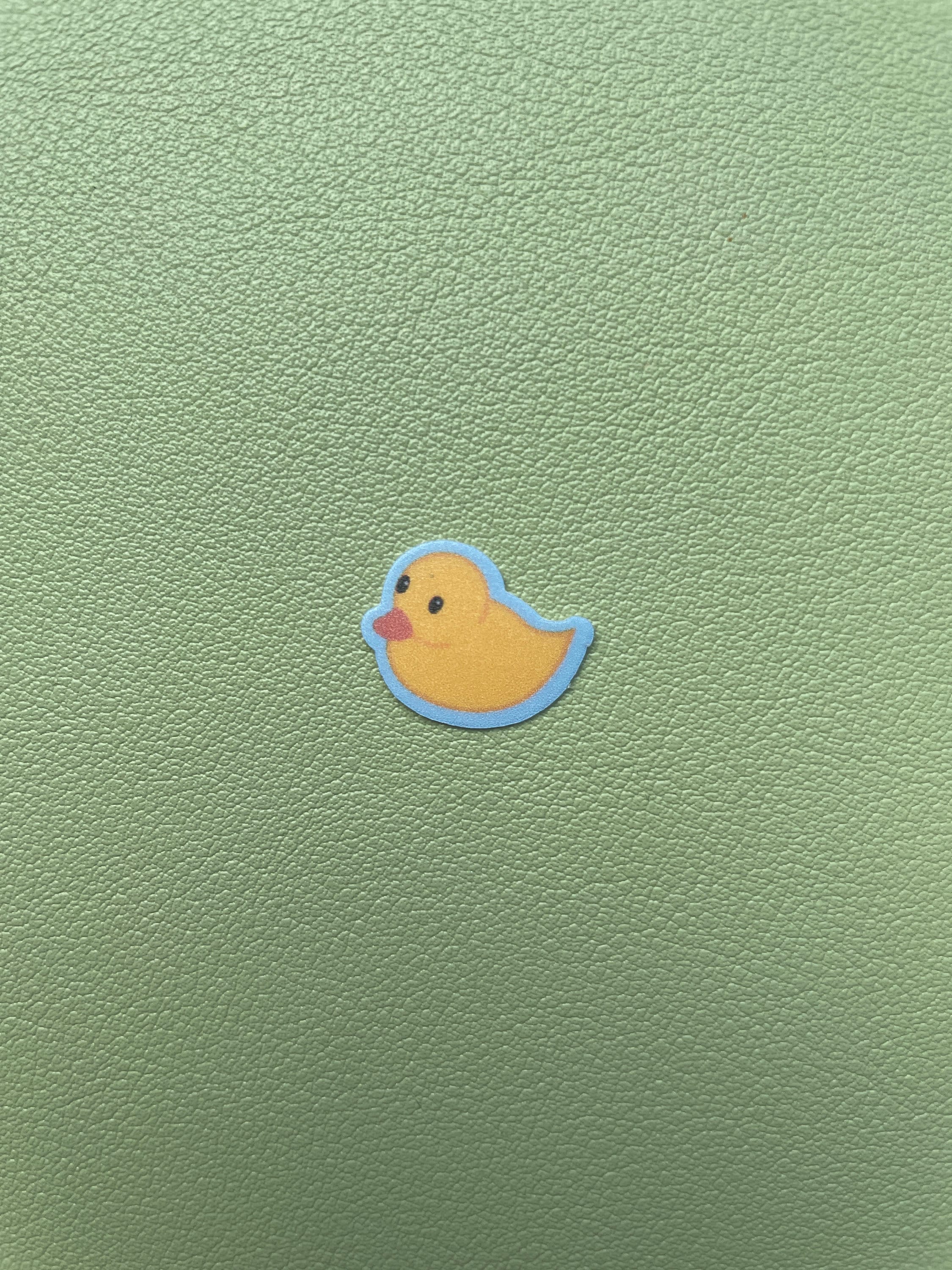 Tiny Cute Duck Stickers Mini Rubber Duckies Waterproof Matte for ...