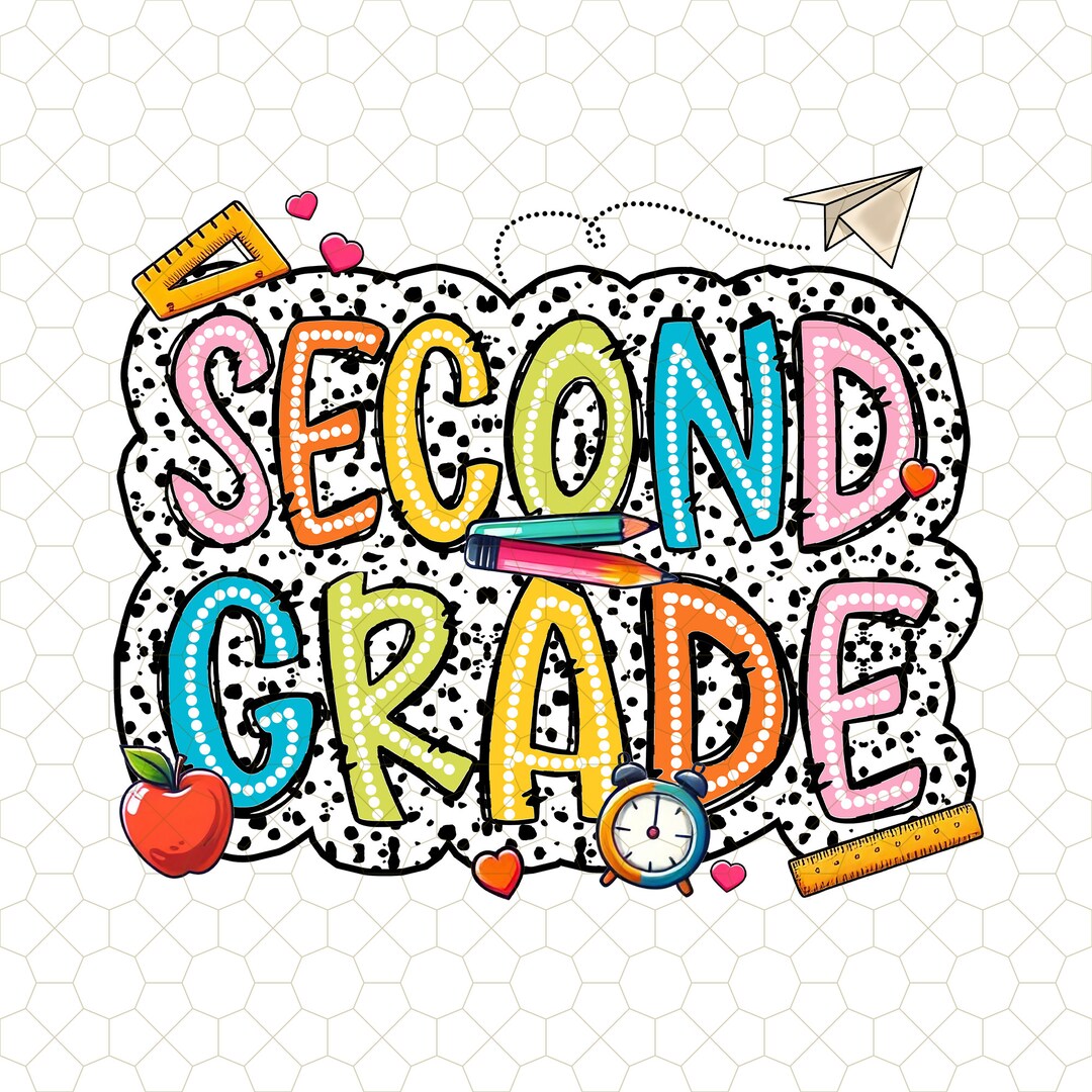 Dalmatian Dots Second Grade Png, 2nd Grade Teacher Png, 2nd Grade Squad ...