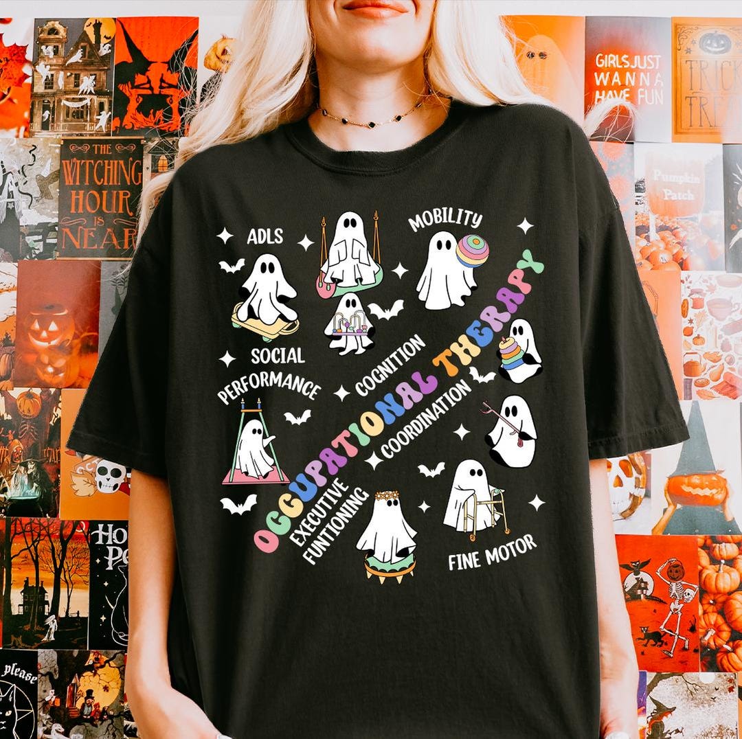 Occupational Therapy OT Squad Halloween Shirt, Occupational Therapy ...