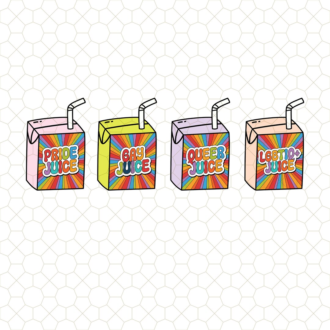 LGBT Juice Png, Gay Pride Png, Lesbian Queer Gift, LGBTQIA Png for ...
