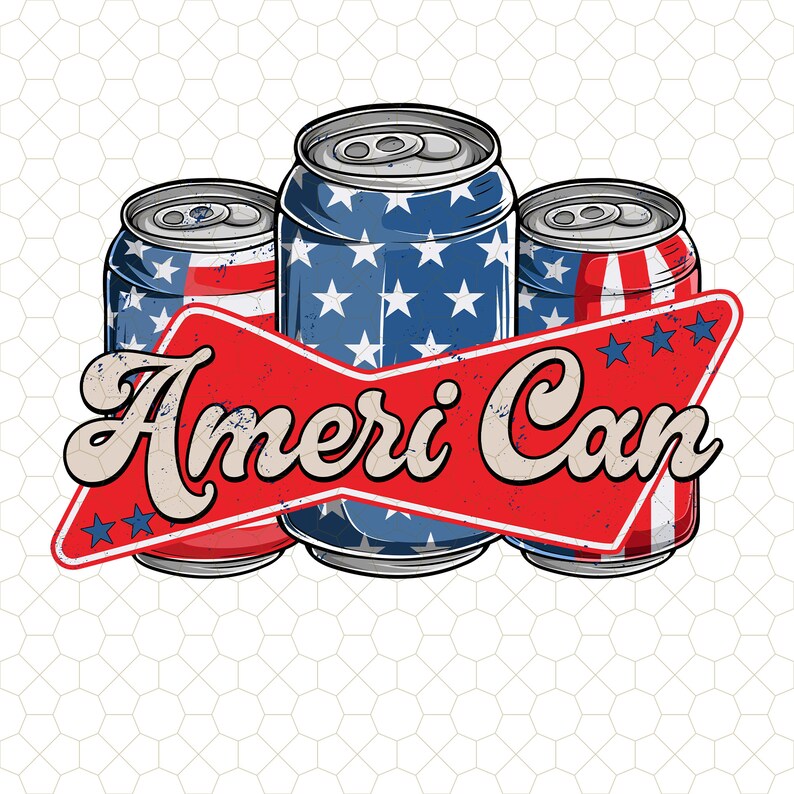 Ameri Can Png, 4th of July Png, America Png, Independence Day Png, Patriotic Png, USA Flag Png ...