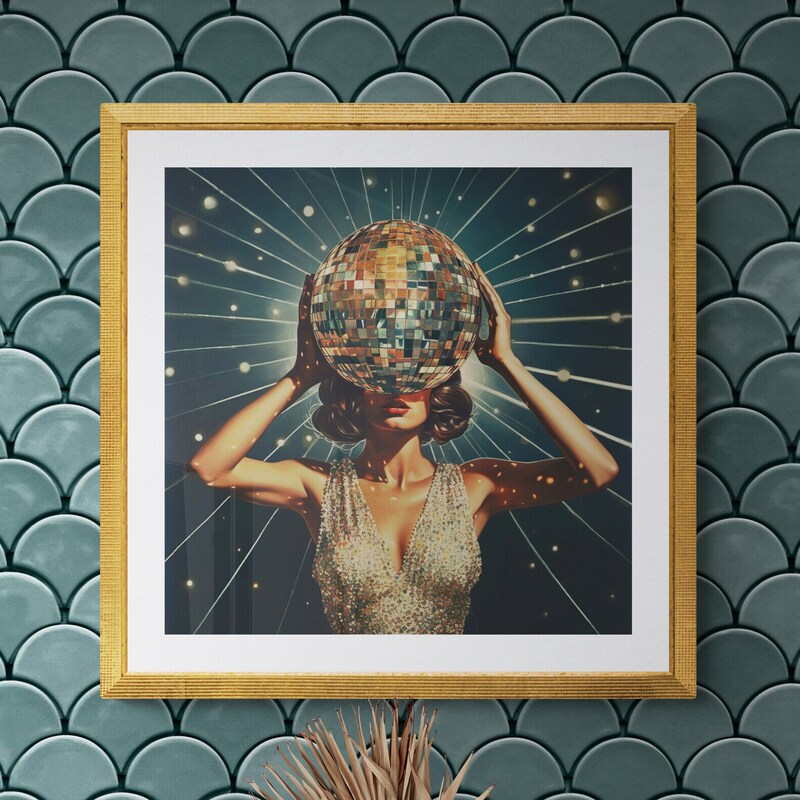 Retro Art Print - Etsy