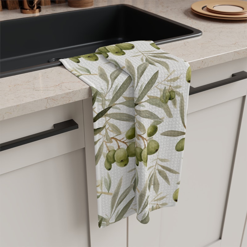 Green Kitchen Towels - Etsy