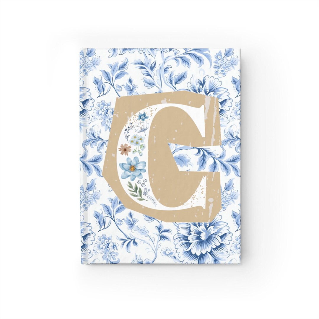 Initial Journal, for Bestfriend, Notebook, Stationary, Spring ...