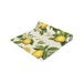 Lemon Print Table Runner, Spring Kitchen Runner, Citrus Table Runner ...
