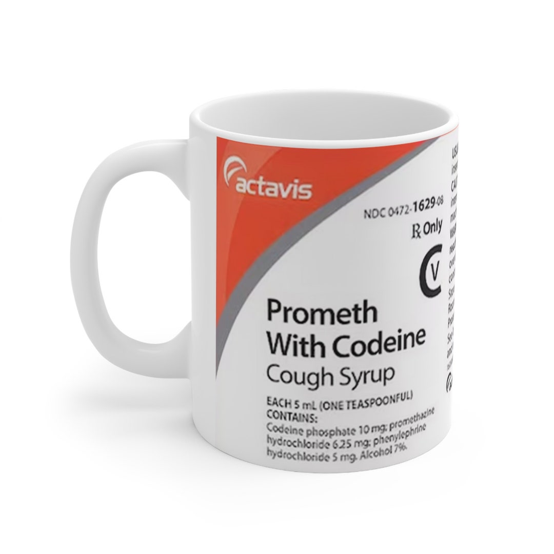 Dirty Sprite Mug Cup Actavis Codeine Mug Cup Promethazine Mug Cup ...