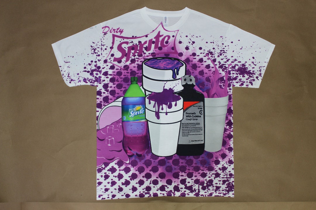 Dirty Sprite T Shirt Actavis Codeine T Shirt Promethazine T Shirt ...