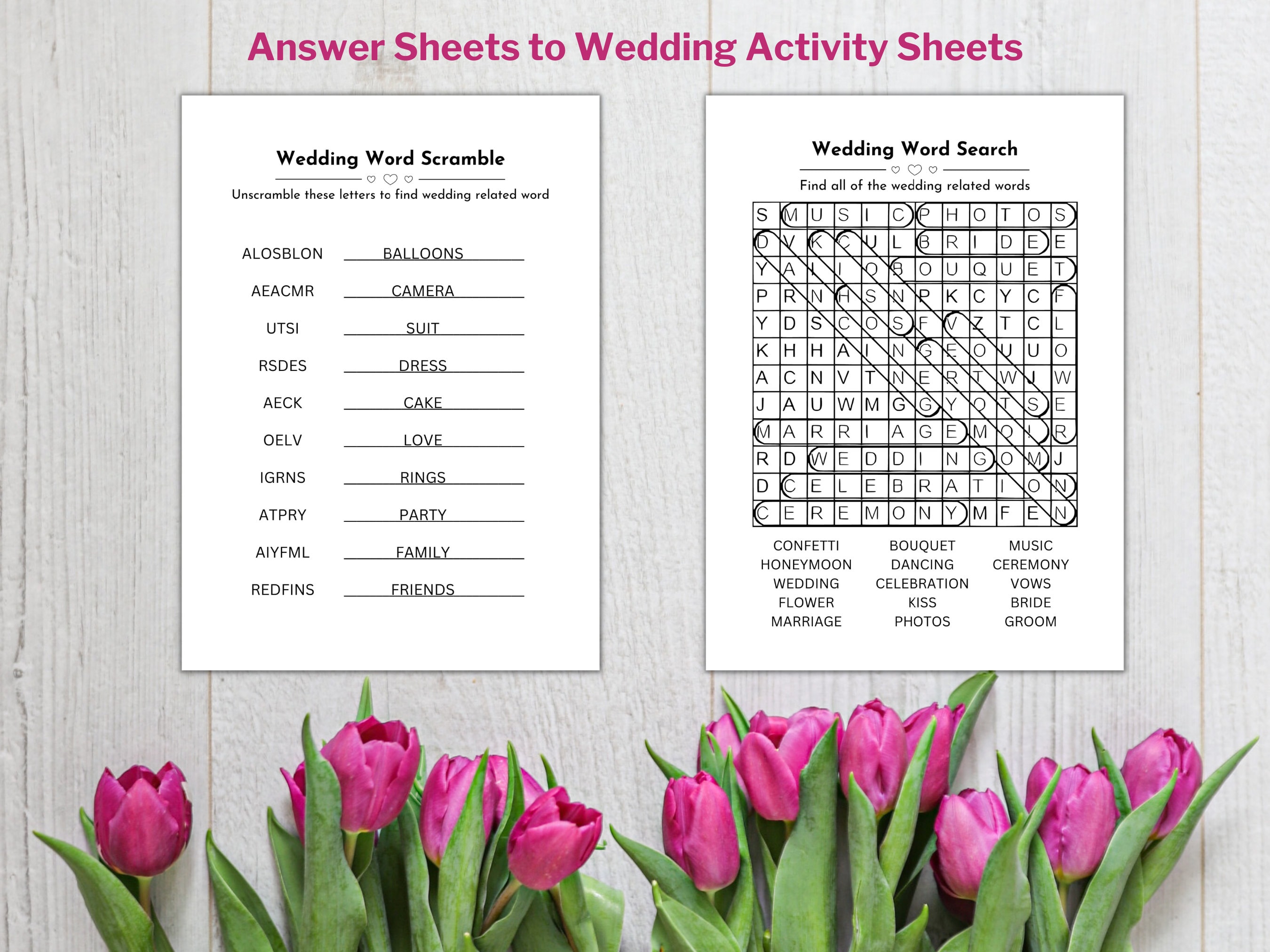 Ultimate Kids Wedding Activity Bundle: All-in-one Set to Keep - Etsy