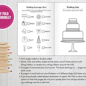 Wedding Activity Kit for Kids 4-6 Years: Fun Way to Keep Children ...