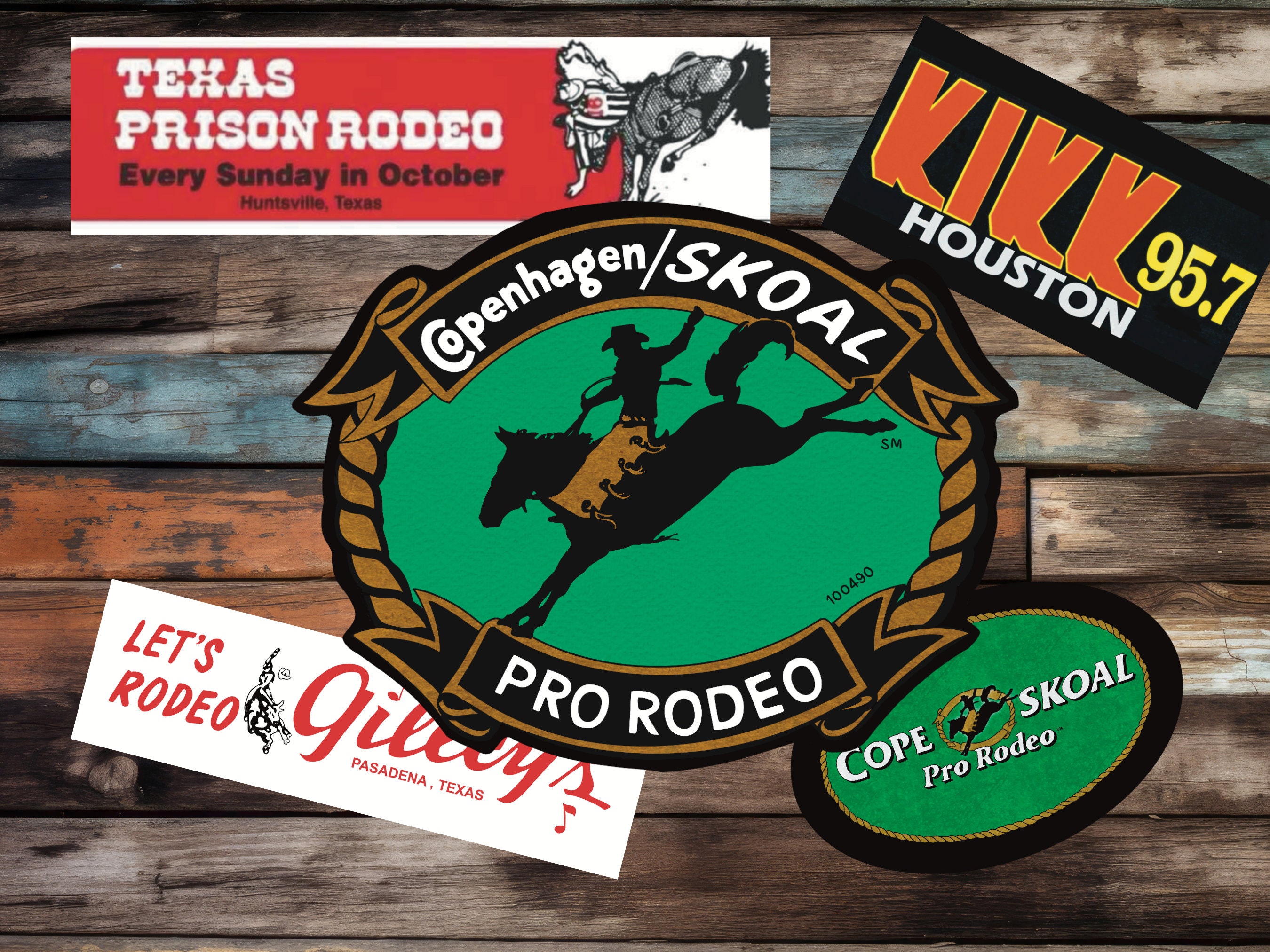 Copenhagen Skoal Rodeo Sticker Vintage Remake - Etsy