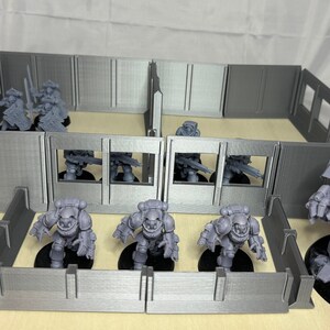 T-wall 3D Printed Wargaming Table Top Terrain Kit 24 Pieces - Etsy