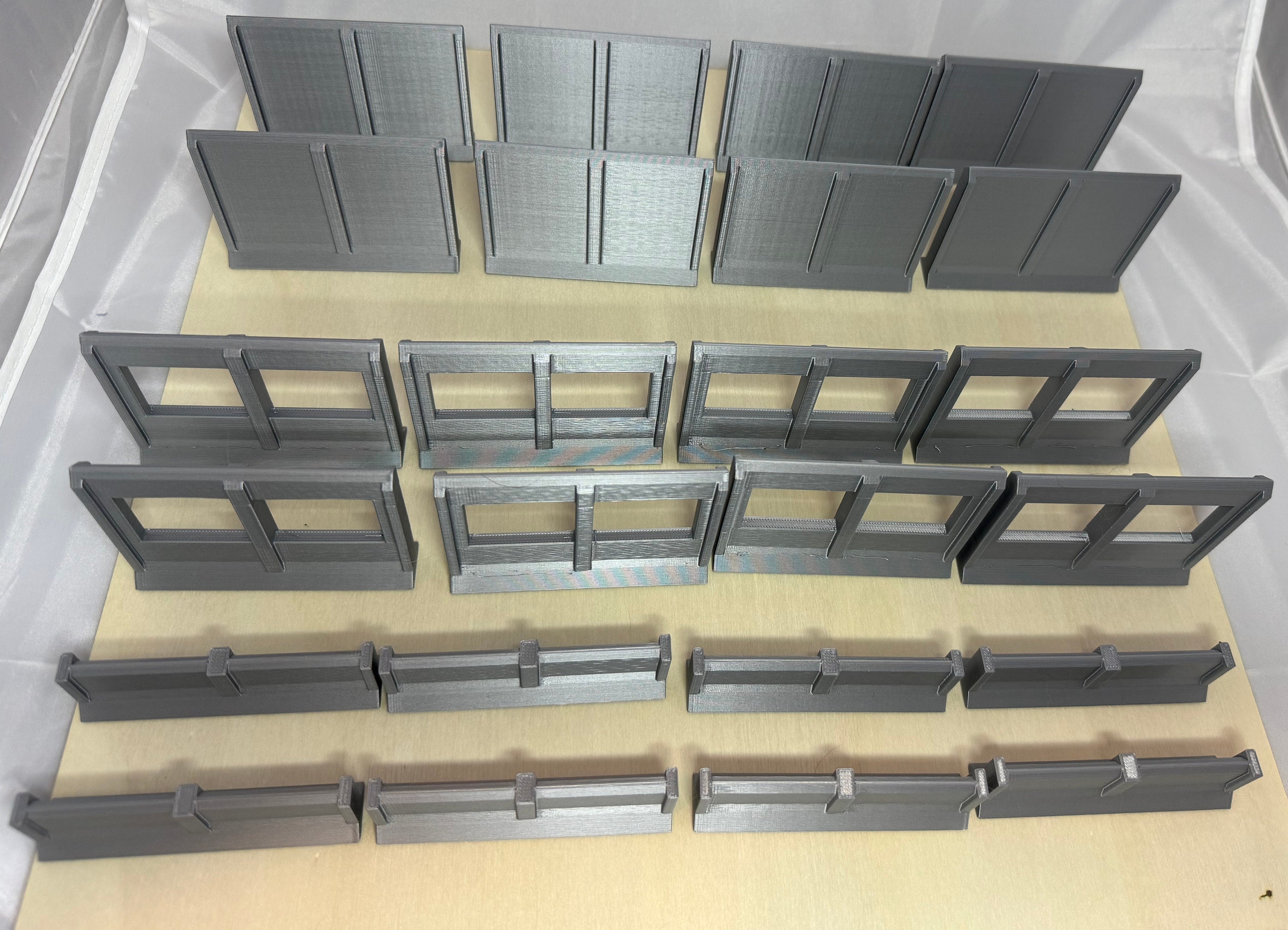 T-wall 3D Printed Wargaming Table Top Terrain Kit 24 Pieces - Etsy