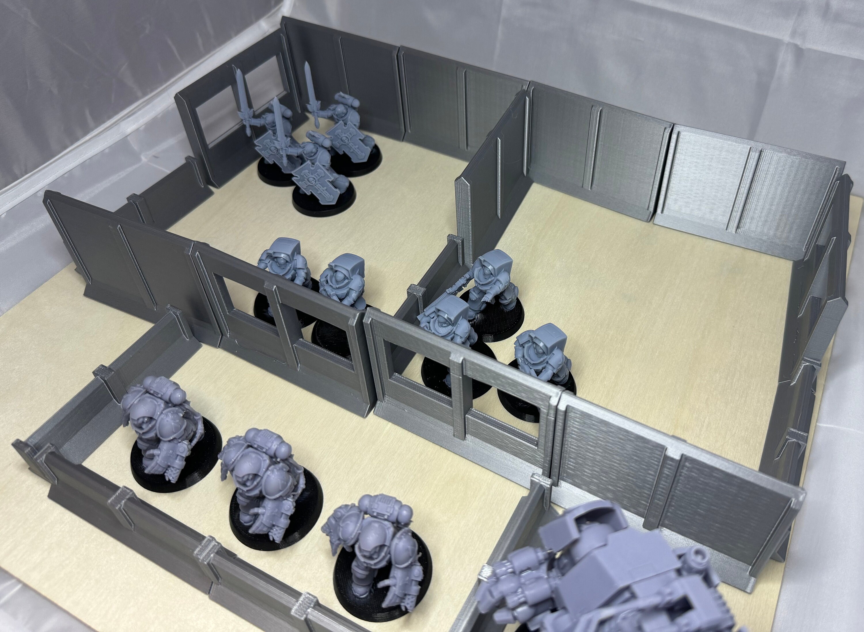 T-wall 3D Printed Wargaming Table Top Terrain Kit 24 Pieces - Etsy