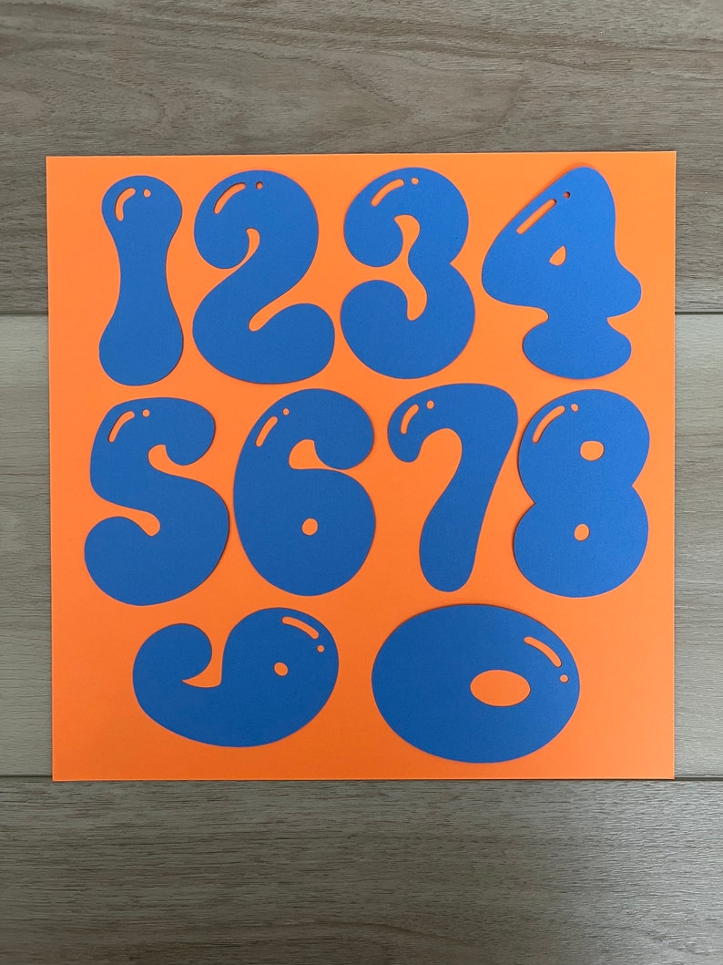 Custom Cardstock Letter and Number Cutouts: DIY Banner, Poster, and ...