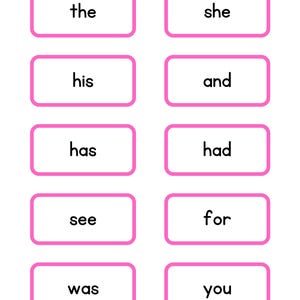 D16_montessori-inspired Sight Words | Phonetic Learning | Digital ...