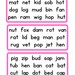 D18a_montessori-inspired CVC & Rhyming Word Practice Cards | Phonetic ...