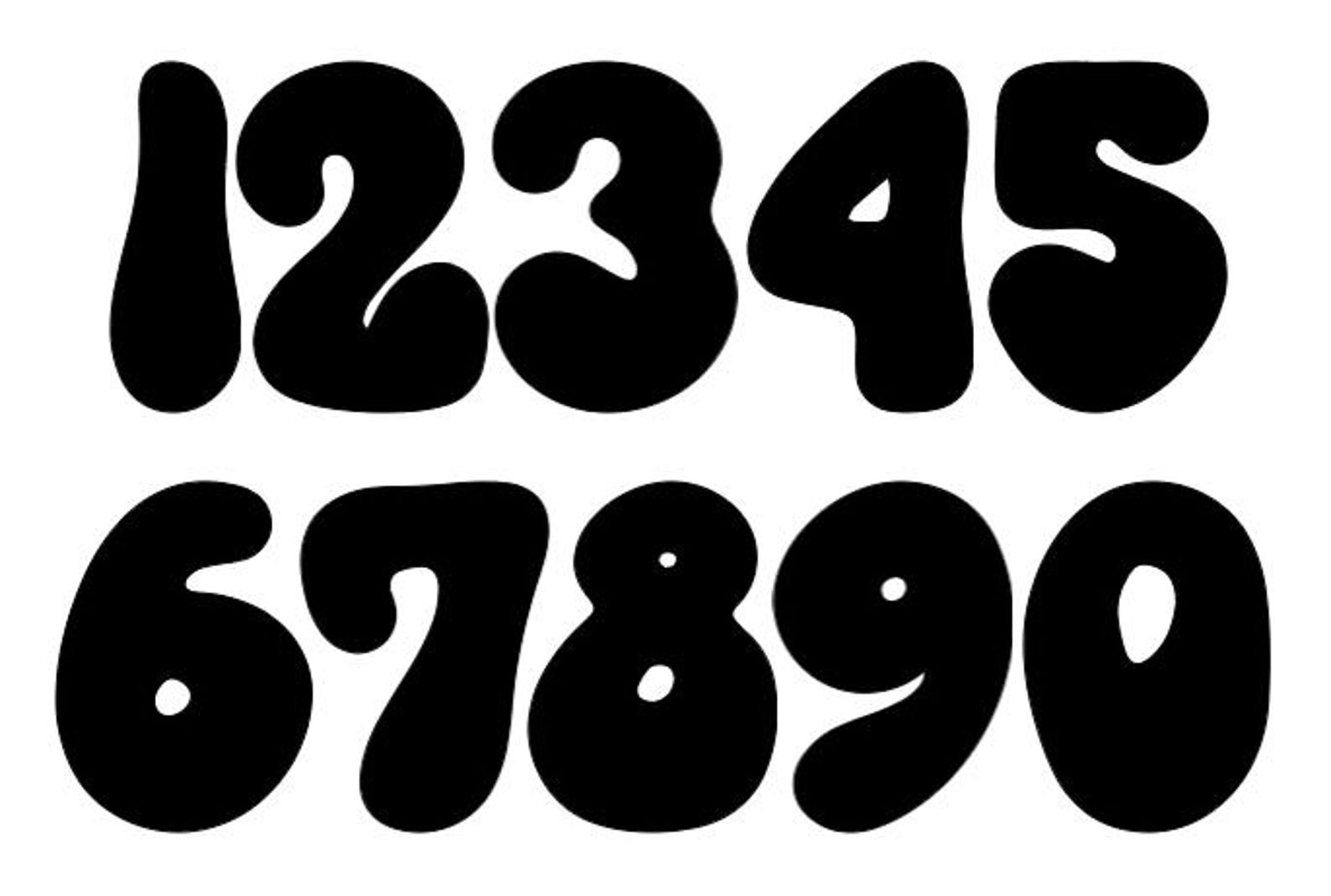 38_lettering / Numbers /fancy/ Customize / Die Cut / Cardstock / Banner ...