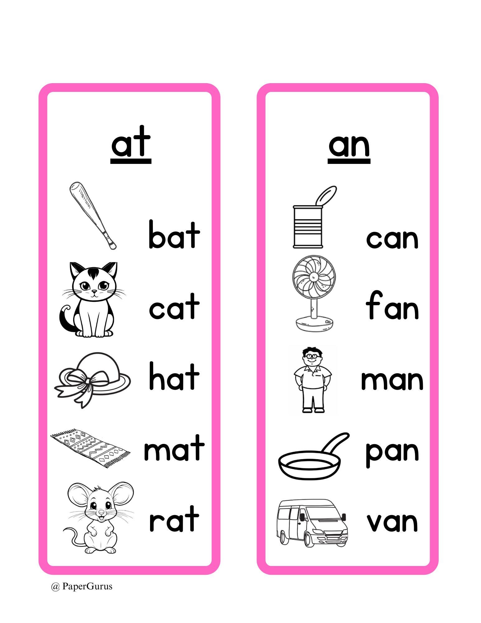 D15_montessori-inspired CVC Word Lists | Phonetic Learning | Digital ...